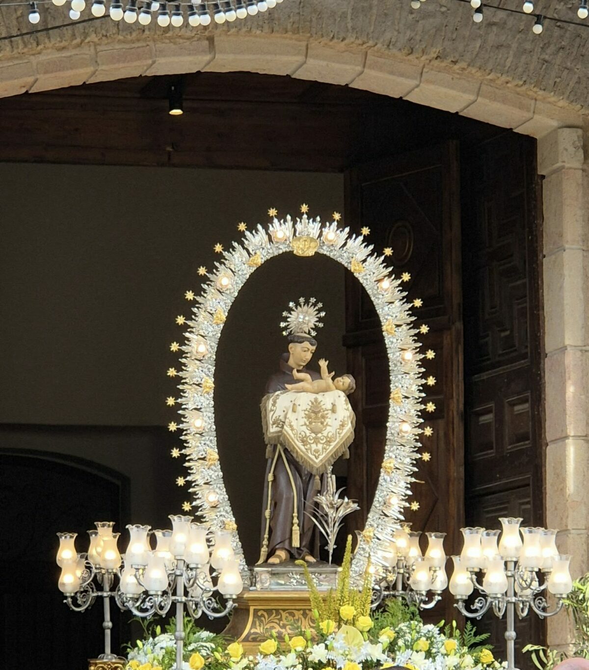 "San Antonio de Padua, patrono ante Dios, del pueblo de Cedillo del ...